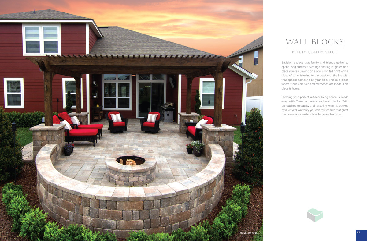 Tremron Hardscape Book Volume 10 - 104 Page Catalog