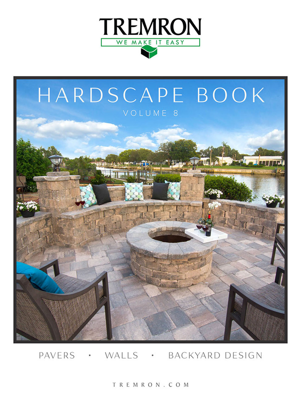 Tremron Hardscape Book Volume 8 - 96 Page Booklet