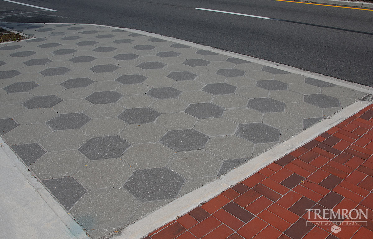 Hexagon Pavers Tremron Jacksonville Pavers, Retaining Walls, Fire Pits ...