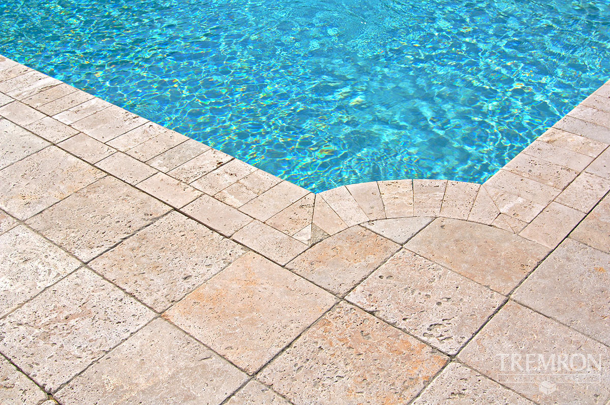 Travertine Pavers Tremron Jacksonville Pavers, Retaining Walls, Fire ...
